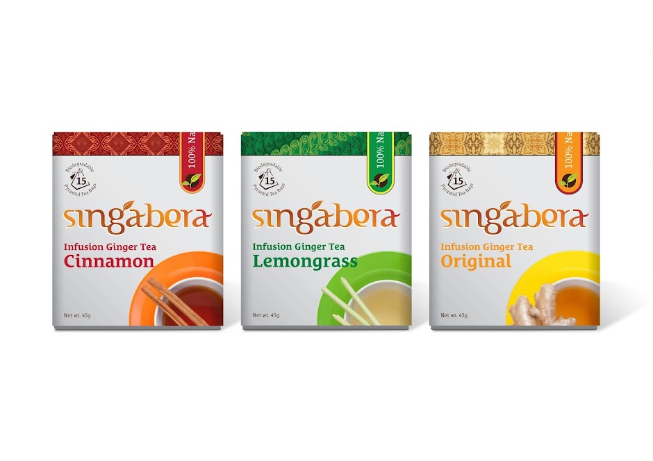 Singabera Ginger Tea – Packaging Of The World