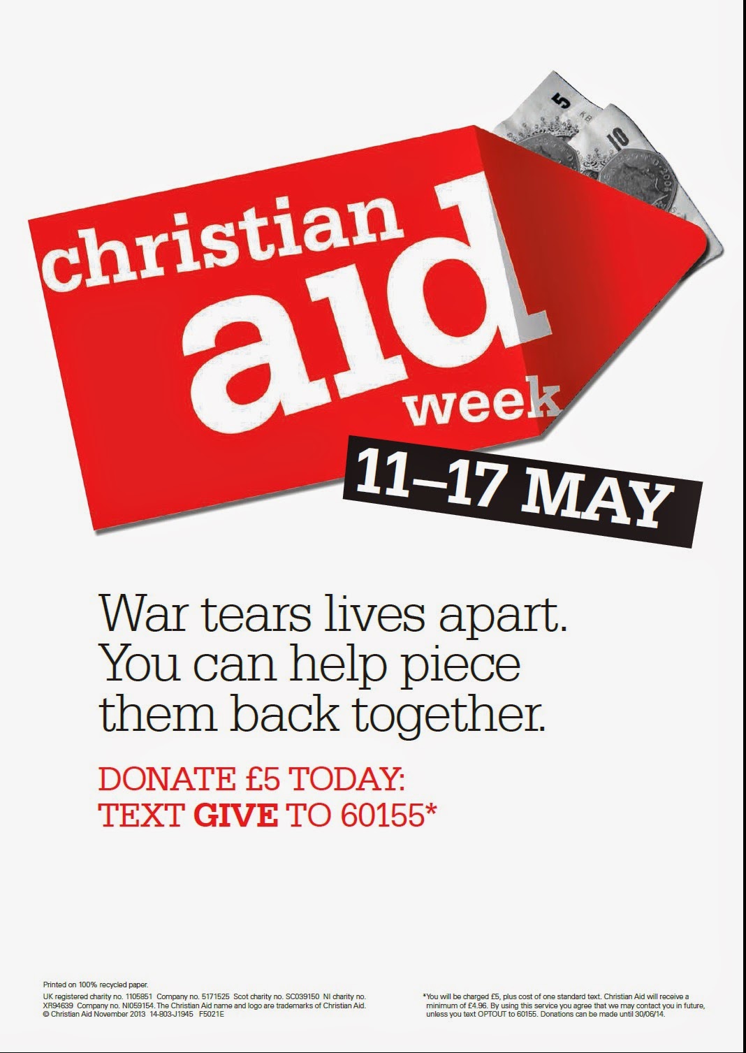Between: Christian Aid Week - coming soon!