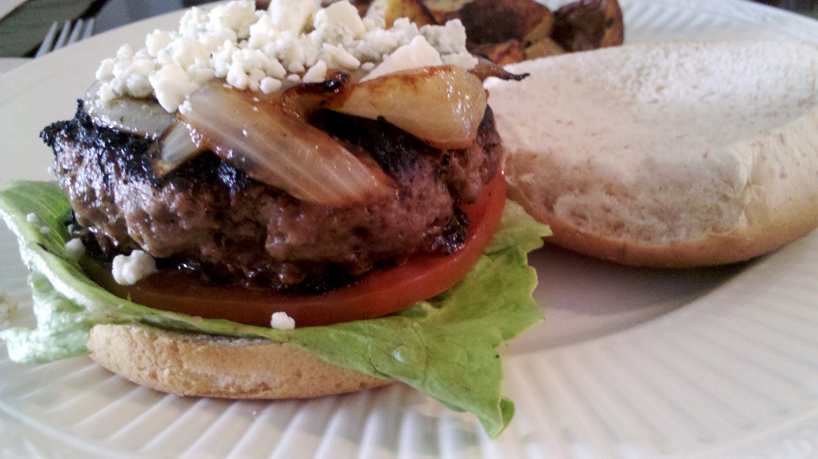 Call Me Mrs. Rapp: Honey BBQ Blue Cheese Burgers