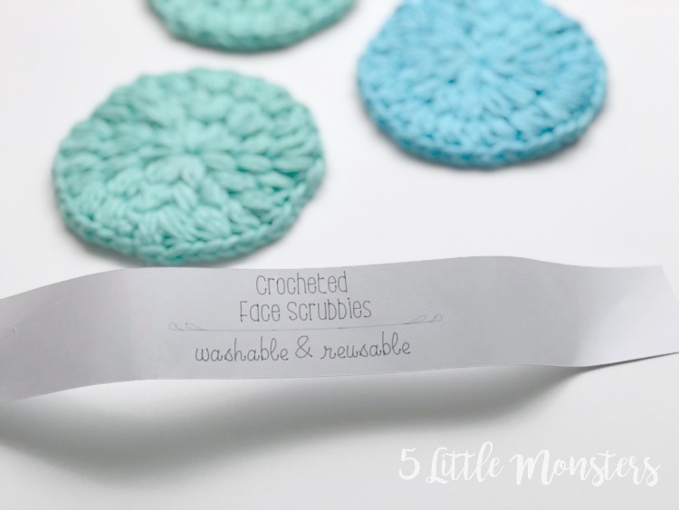 5 Little Monsters: Crocheted Cotton Face Scrubbies
