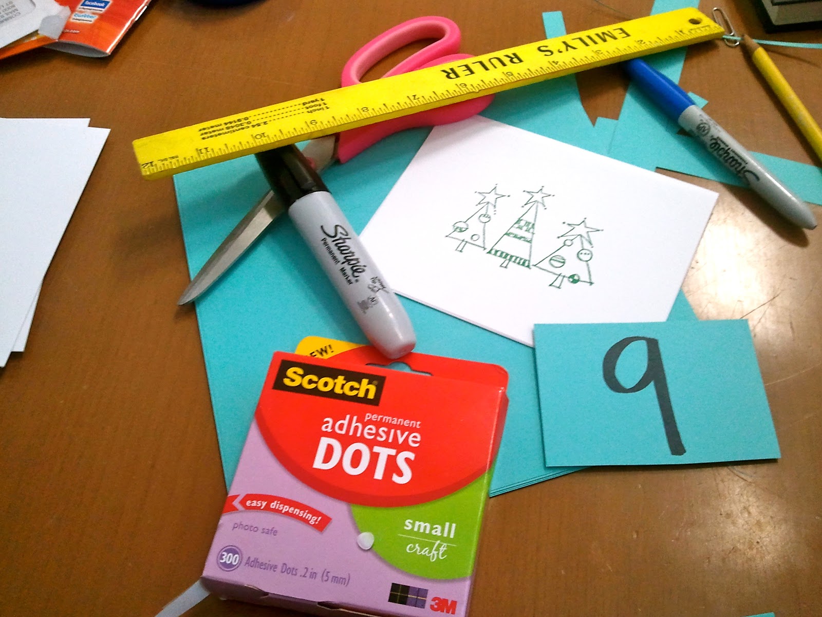 The Jewel Toned Life: Table Number Tutorial