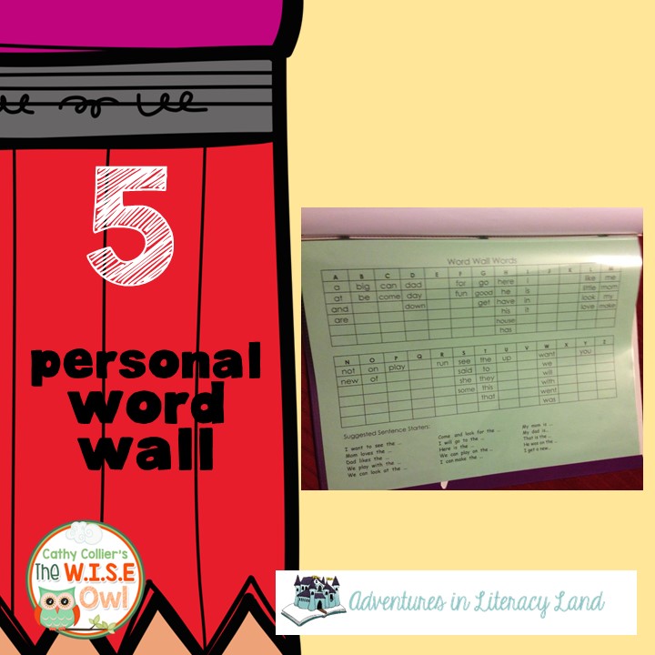 6 MUST-HAVES for a Writing Folder | Adventures in Literacy Land