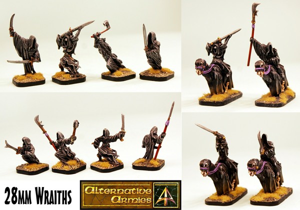 Alternative Armies: New 28mm Wraiths and Wraith Riders released