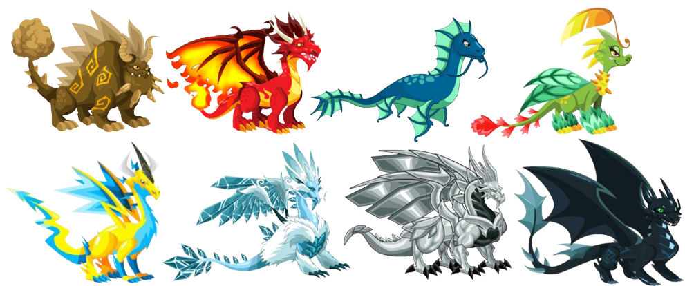 Fans Dragon City: Dragones Elementales