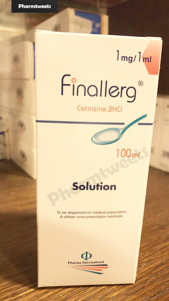 فارم تويت PharmTweets: دواء فيناليرج Finallerg ومادته الفعالة سيتريزين ...