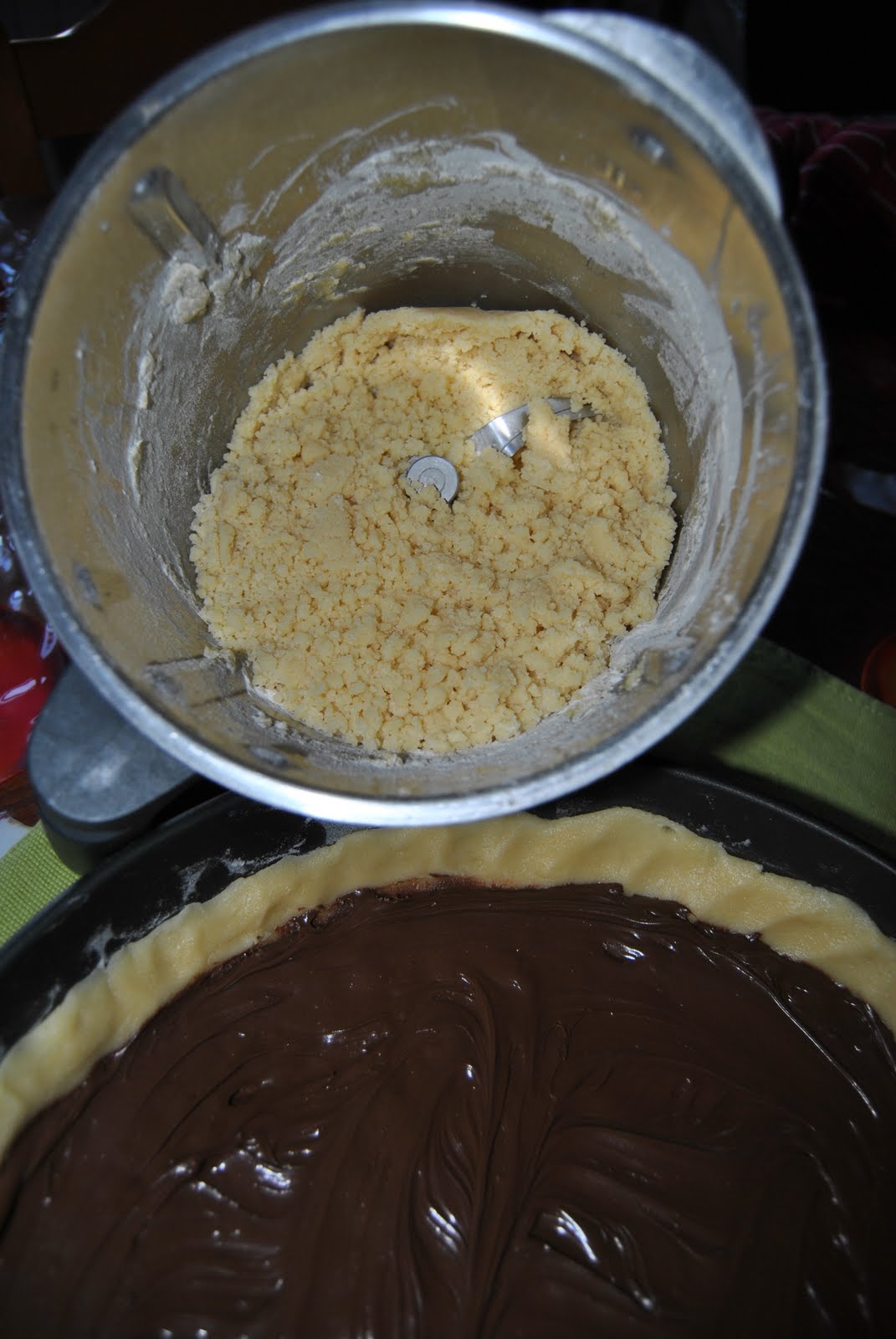 Il blog di Lisanna: Pizza a pizzichi (ovvero sbrisolona alla nutella)