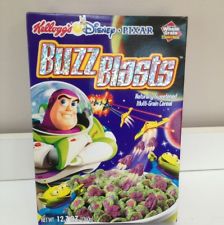 Cereal Toy Collector: Kelloggs Disney/Pixar Toy Story Buzz Blasts Cereal!