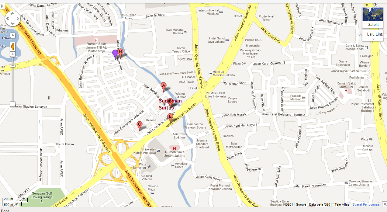 Official BLOG Sudirman SUITES APARTMENT Jl JEND Sudirman KAV 36 JAKARTA ...