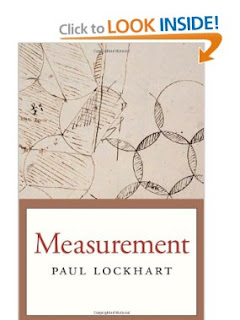 Mathematics Books Review: Measurement Paul Lockhart review