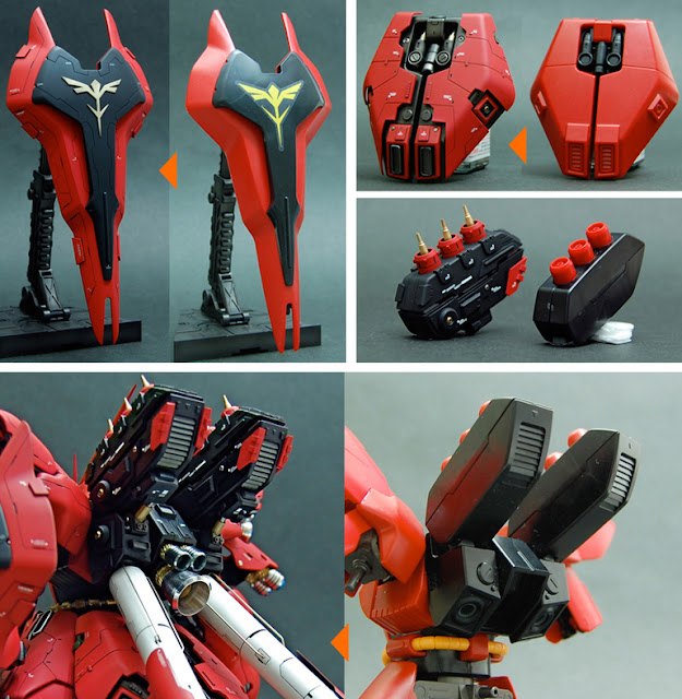 Build and Shoot: THE DIFFERENT FACES OF SAZABI: CUSTOM BUILD SPECIAL
