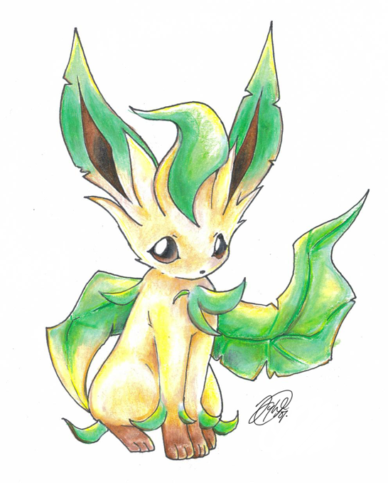Pokemon Ramblings of a Star(mie) Defender: Top 100 Pokemon #100: Leafeon
