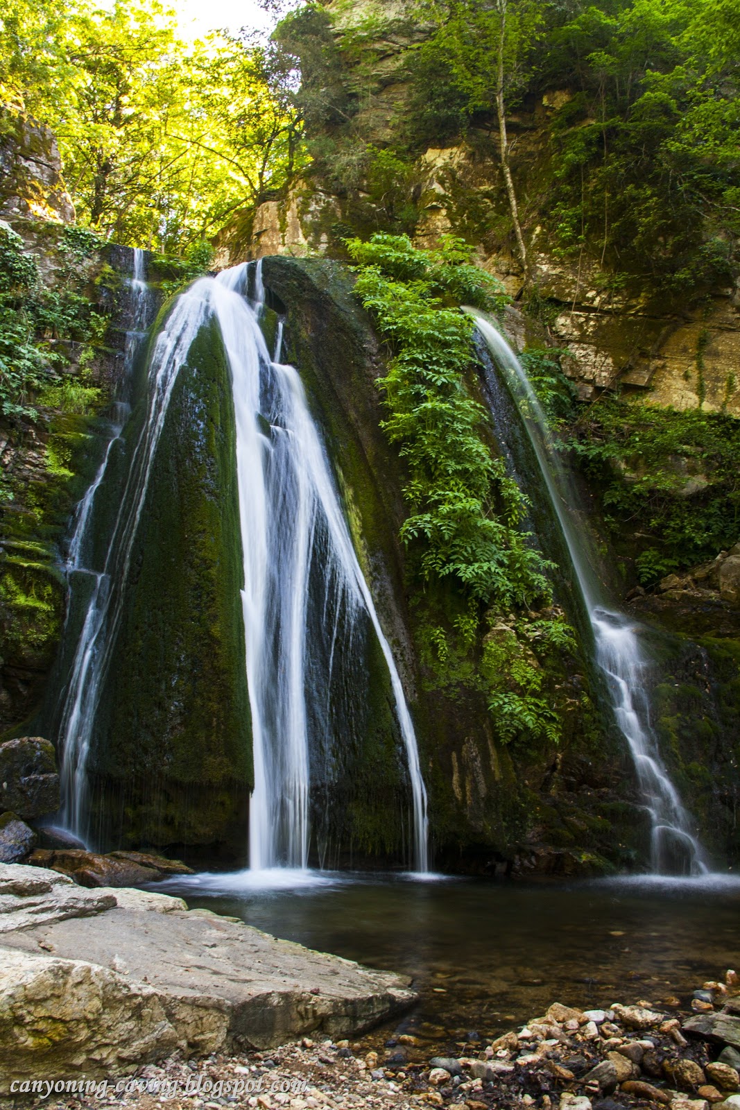 Canyoning - Caving: Καταρράκτες Βαρβάρας, Χαλκιδική