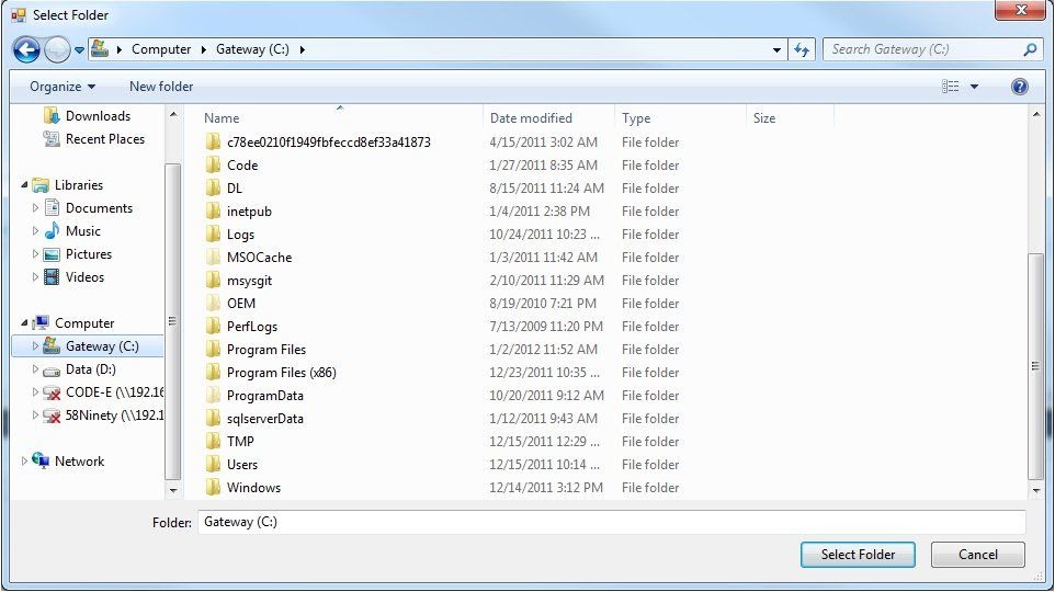 Quick notes: Better folder browser dialog in WinForms
