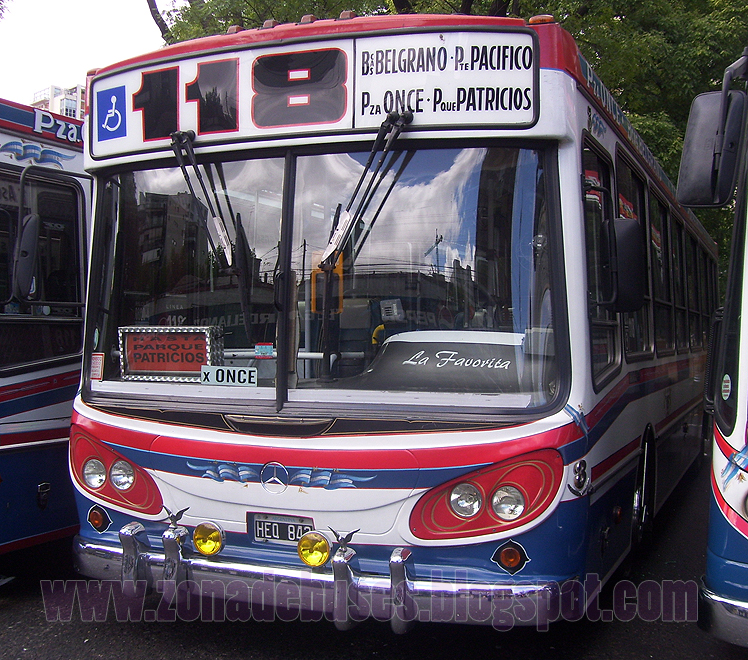 Colectibus - Zona de Buses: LINEA 118