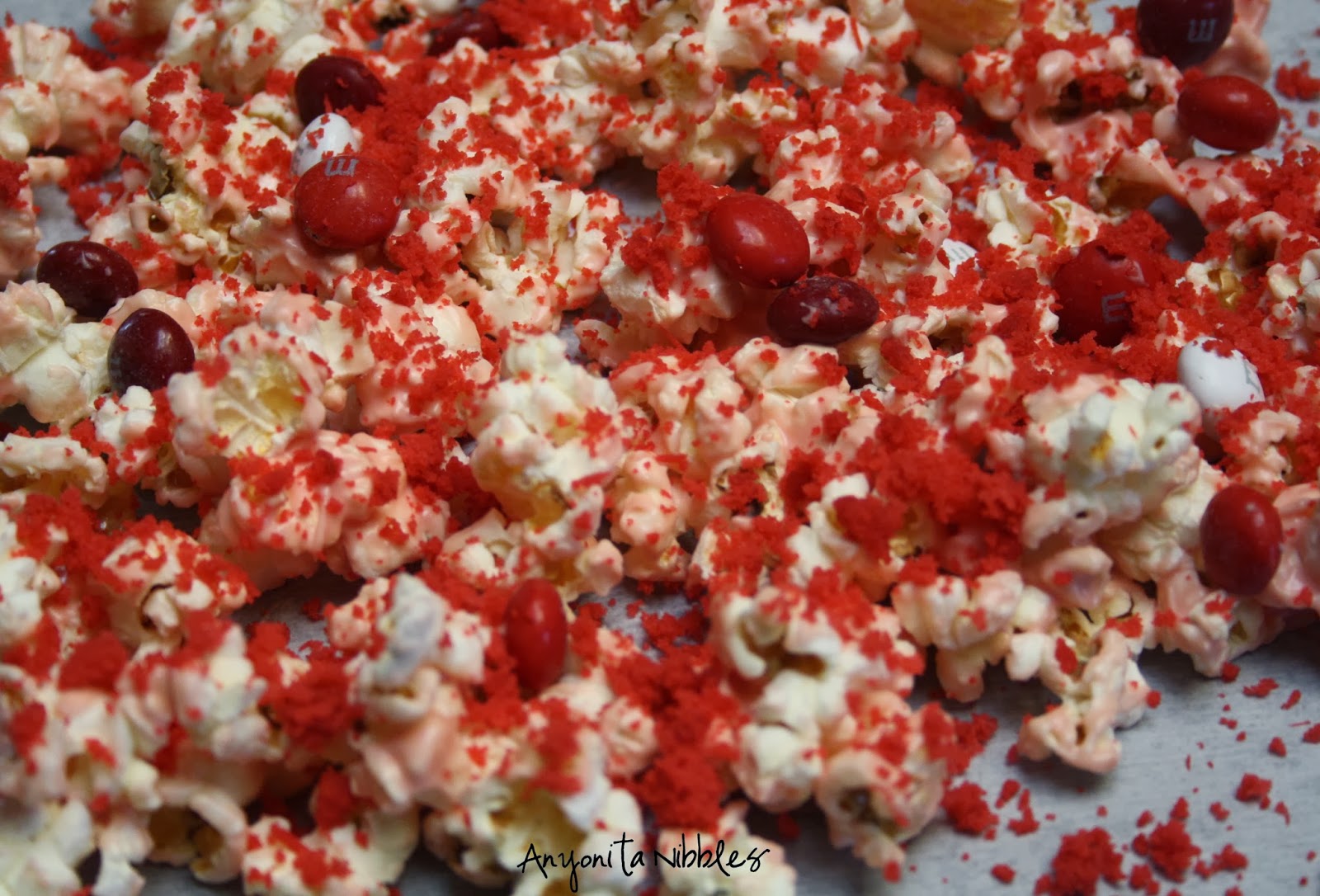 Anyonita Nibbles | Gluten-Free Recipes : Gluten Free Red Velvet Popcorn ...