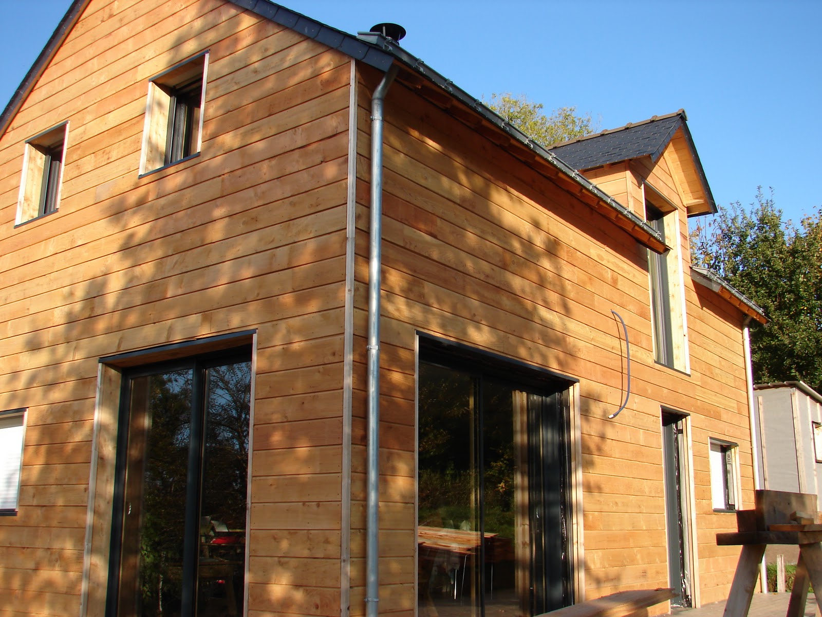 Habitat bois: Bardage extérieur en Cèdre