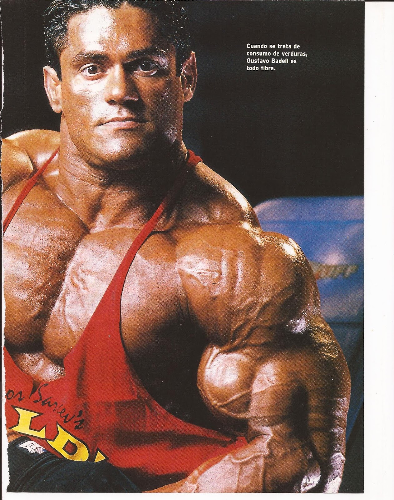 CULTURISMO EXTREME: GUSTAVO BADELL Y SU PASION POR LAS VERDURAS