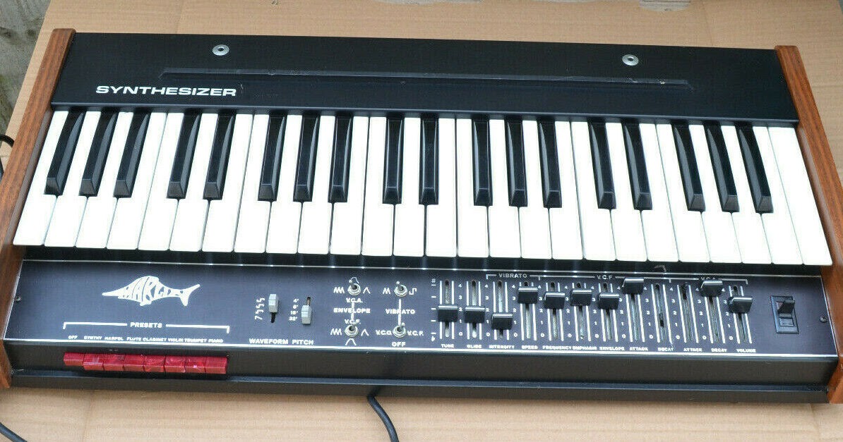 MATRIXSYNTH: 70s Marlin JEN Synth Synthtone SX-2000 Keyboard Synthesizer