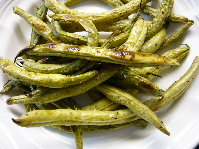 Beasley Farm of Brooksville: Yummy Green Beans, Roasted Finger Food!