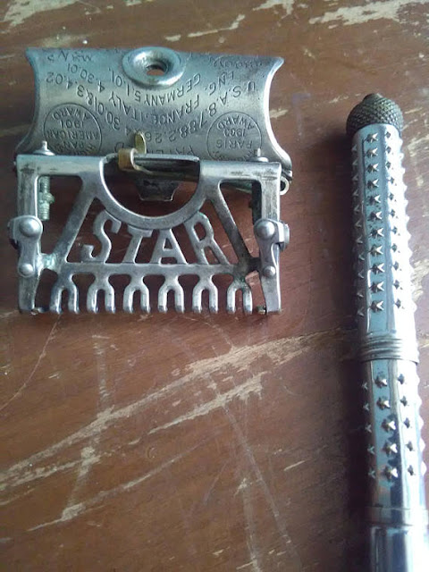 daily timewaster: Kampfe Brothers Star safety razor from 1901 - a work ...