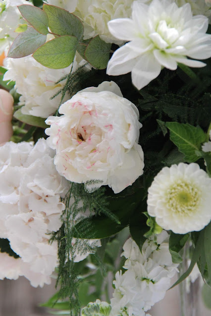 Beautiful Peonies, Roses & Sweet Peas for Claire & David at St Annes ...