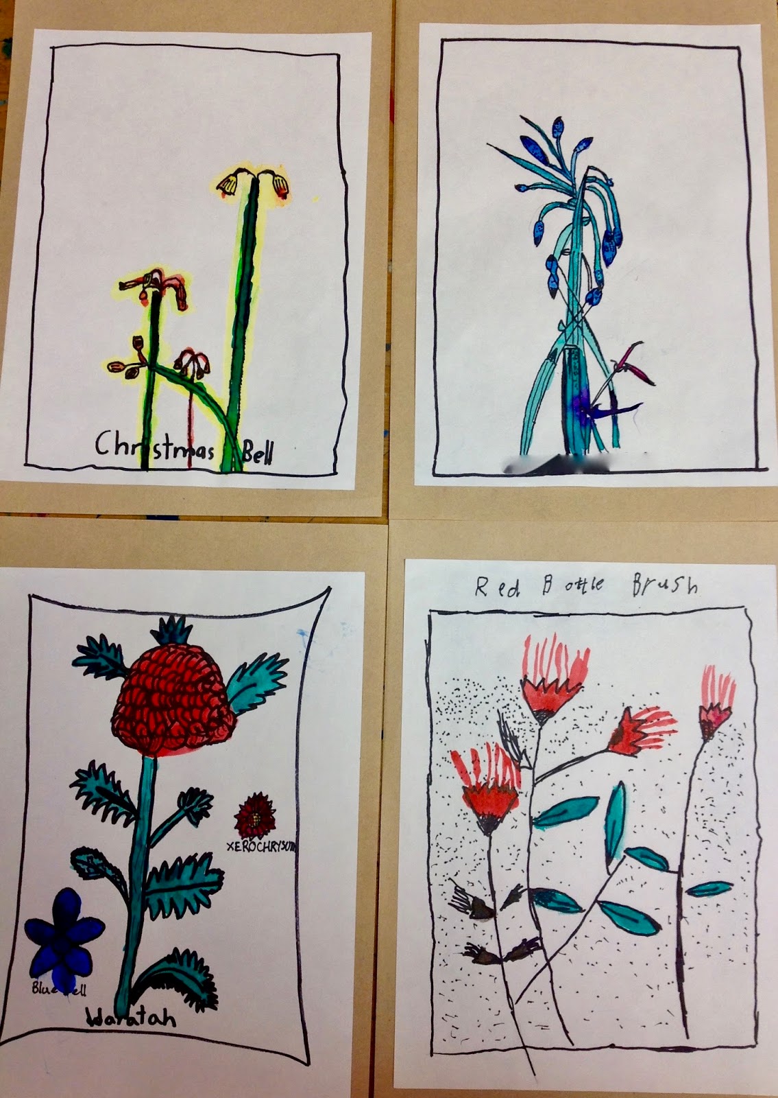 TNPS Student Artists: YEAR 3 BOTANICAL