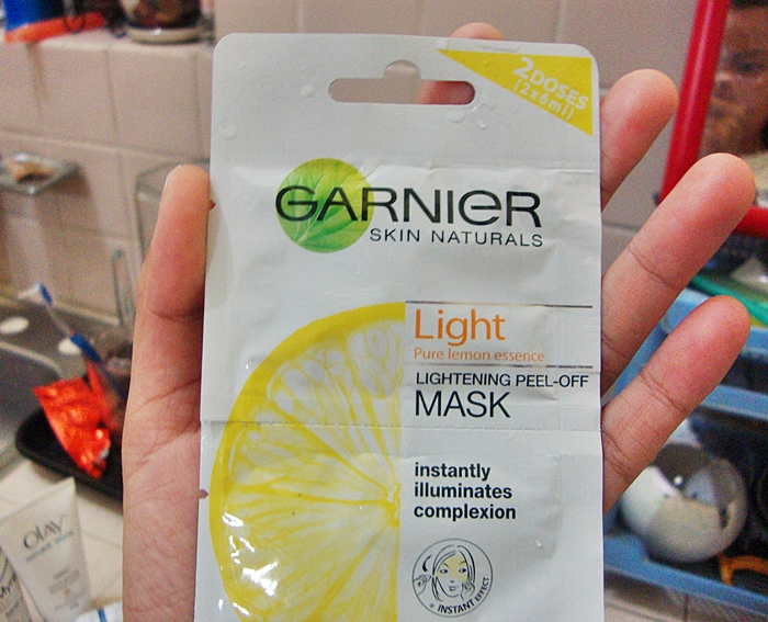 Reviewed! Garnier Lightening Mask | diane wants to write