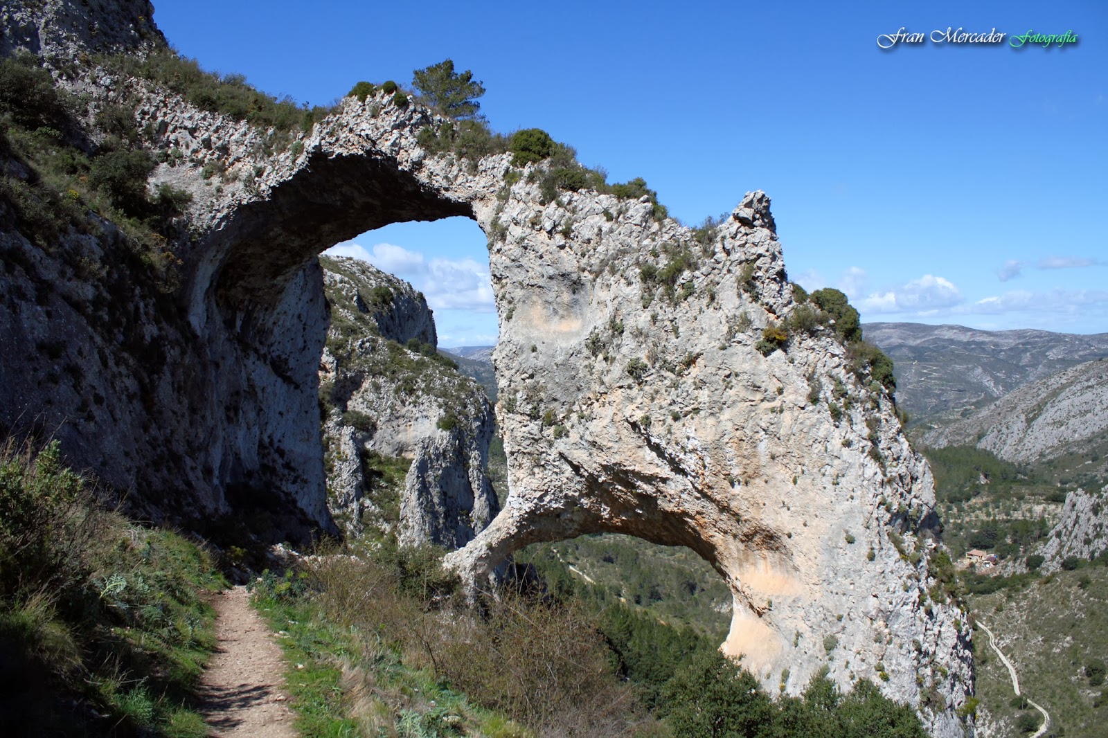 Els Arcs de Castell de Castells (Alicante)