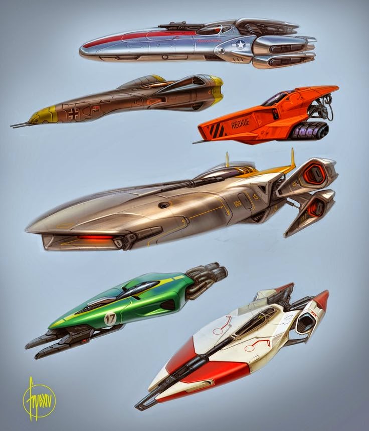 Seduced by the New...: Starship design Concepts