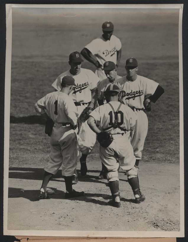 Dodgers Blue Heaven: 1947 World Series Press Photos - Yankees vs Dodgers