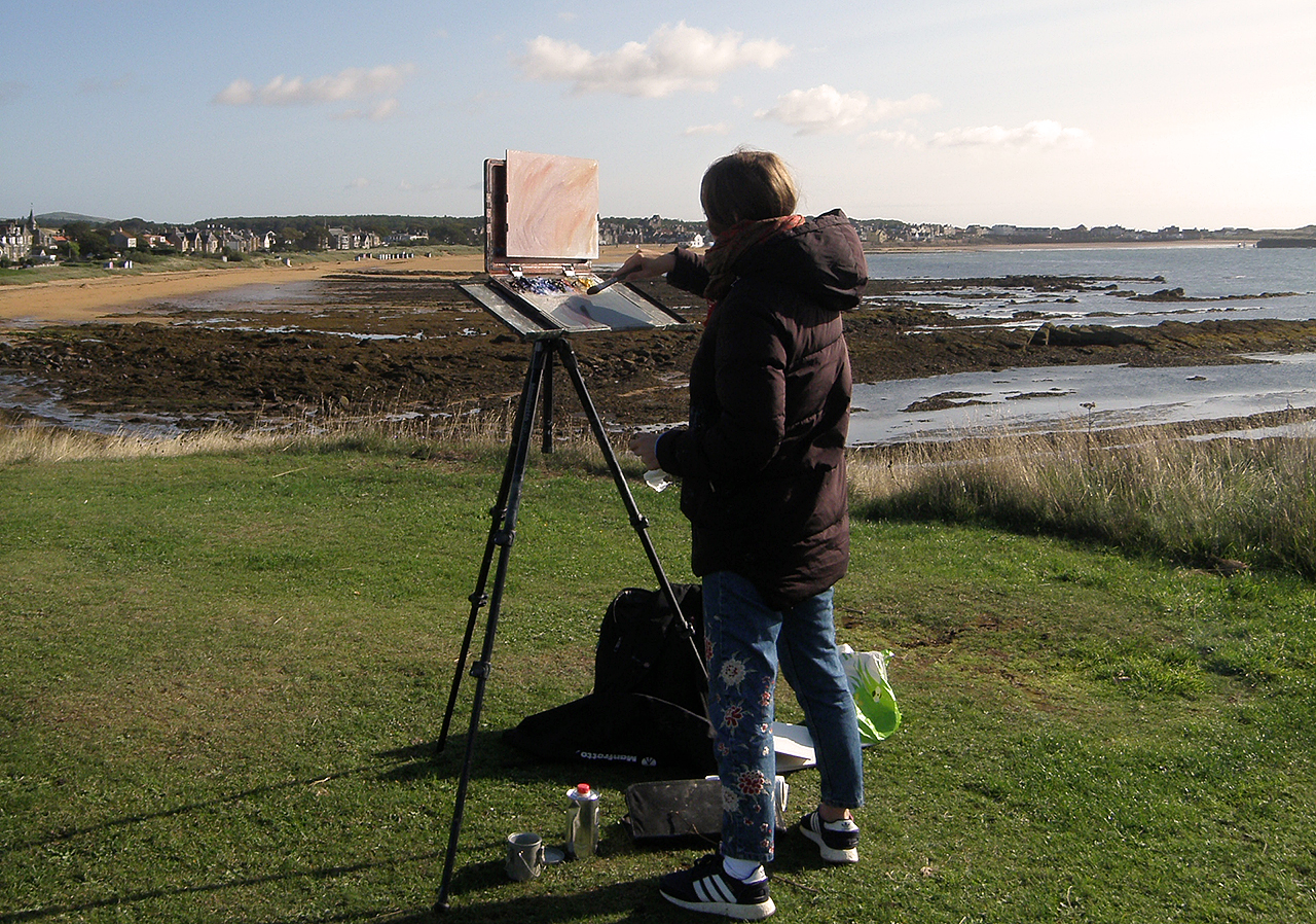 'Georgie' Vestey... London artist.