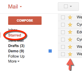 TeachingTechNix: Gmail: Using the Star
