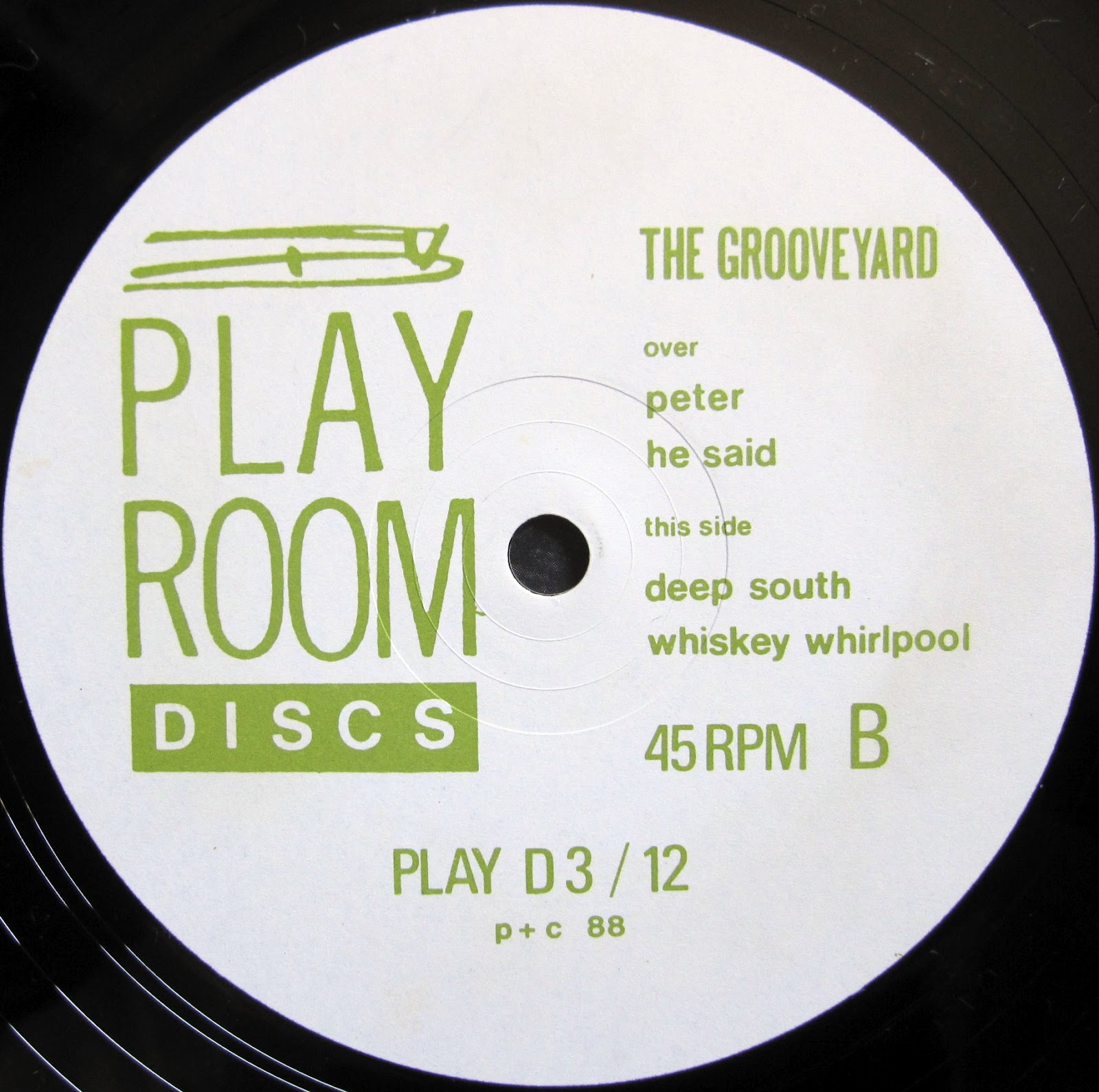 From A Northern Place: The Grooveyard - At Home With The Grooveyard (12")