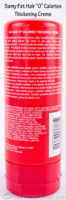 Valentine Kisses: Samy Fat Hair "0" Calories hair care line 6 styling ...