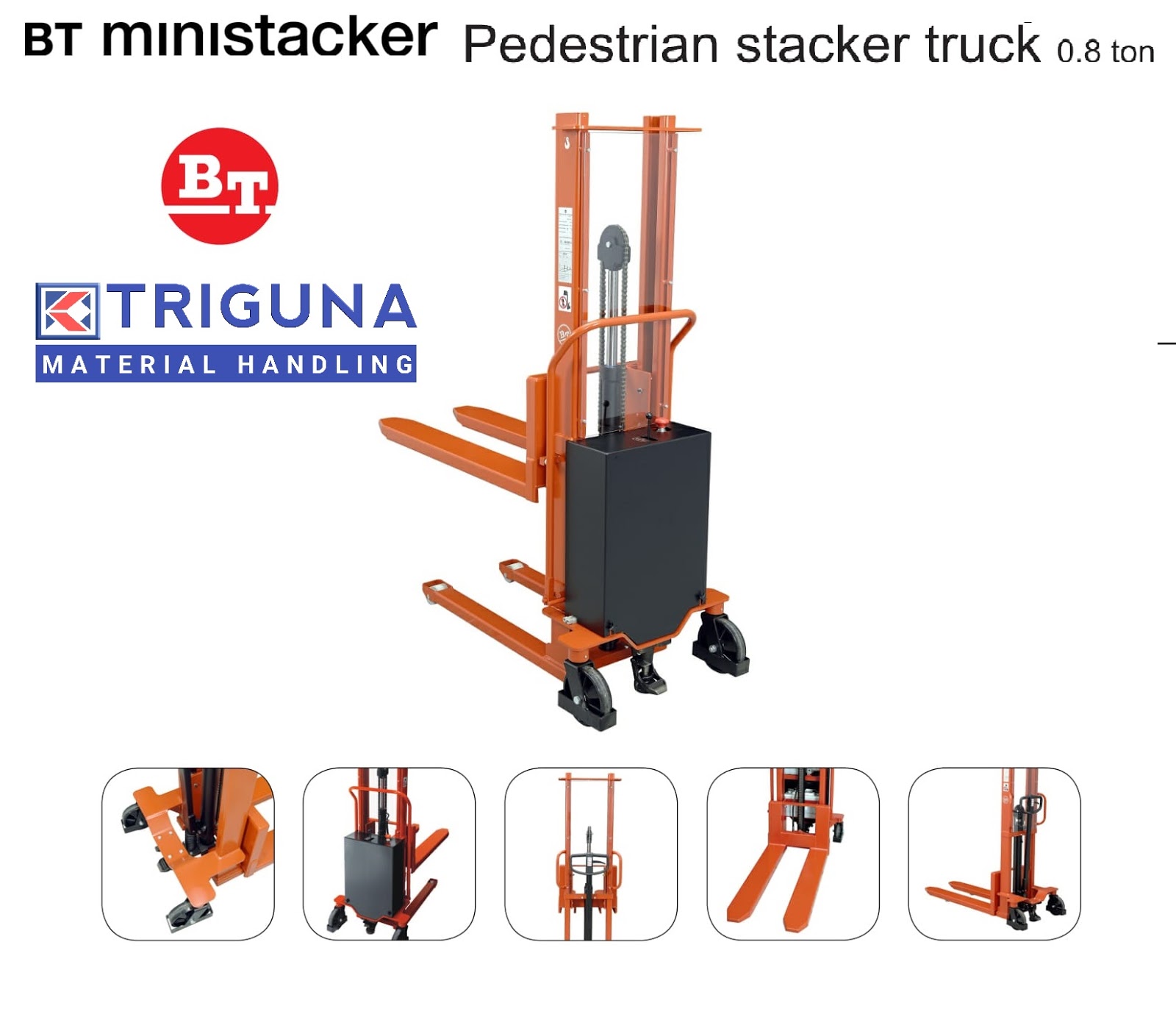 JUAL BT MINI STACKER TRUCK ELECTRIC 0.8 TON CALL 08777 6463 445 / 0838 ...
