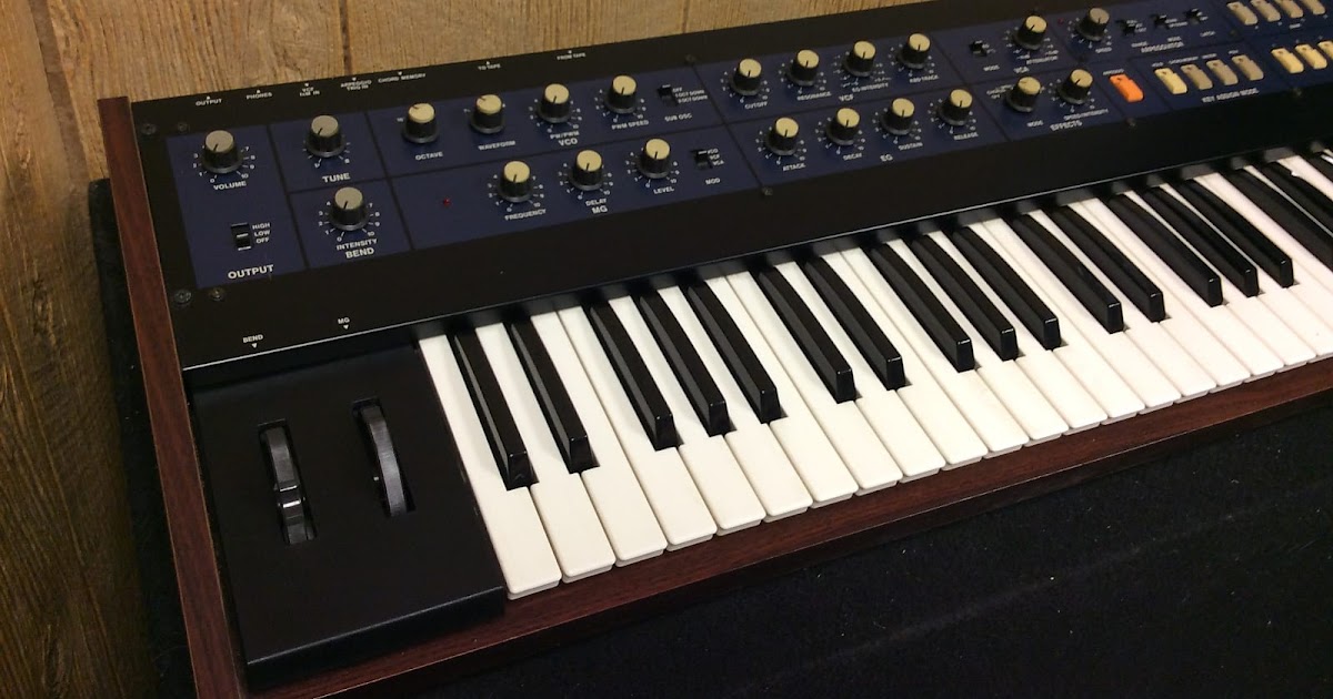 MATRIXSYNTH: Korg PolySix Analog Polyphonic Synthesizer SN 385863