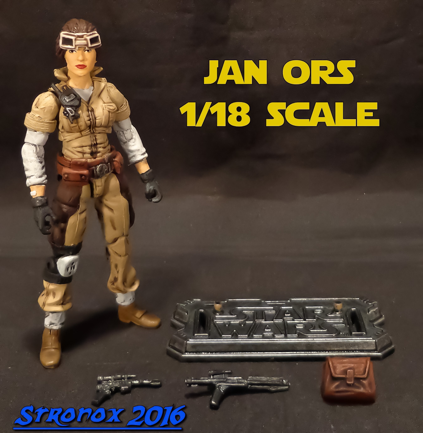 Stronox Custom Figures: Star Wars: Jan Ors
