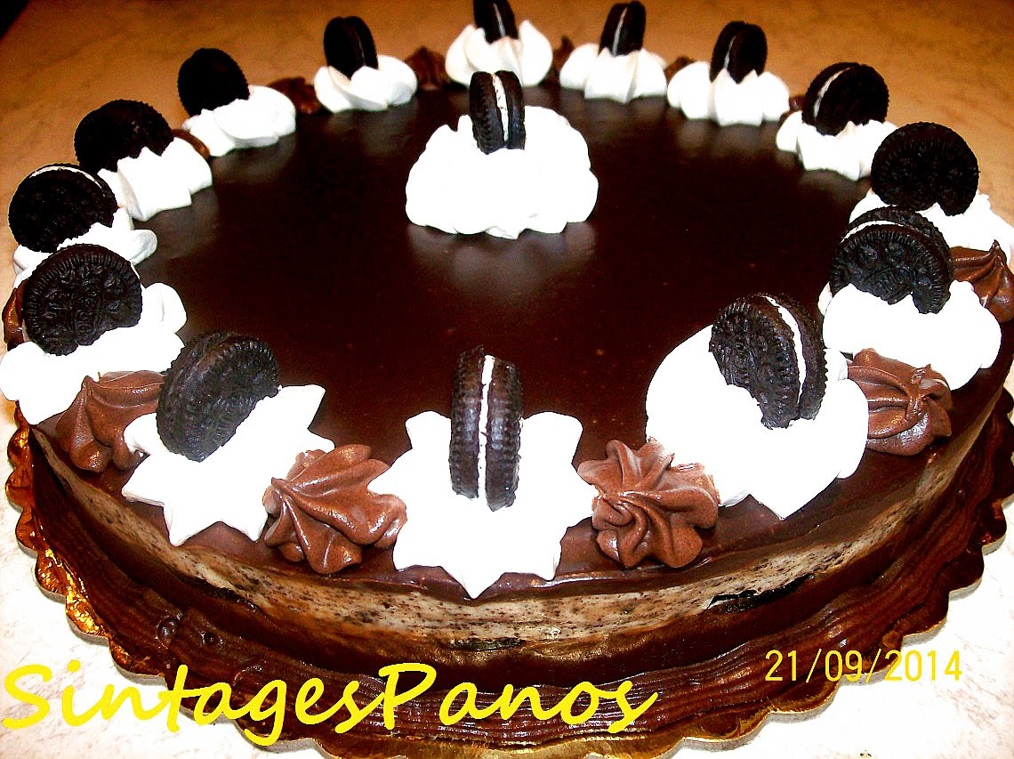 Ζαχαροπλαστική Πanos: Τούρτα oreo chocolate