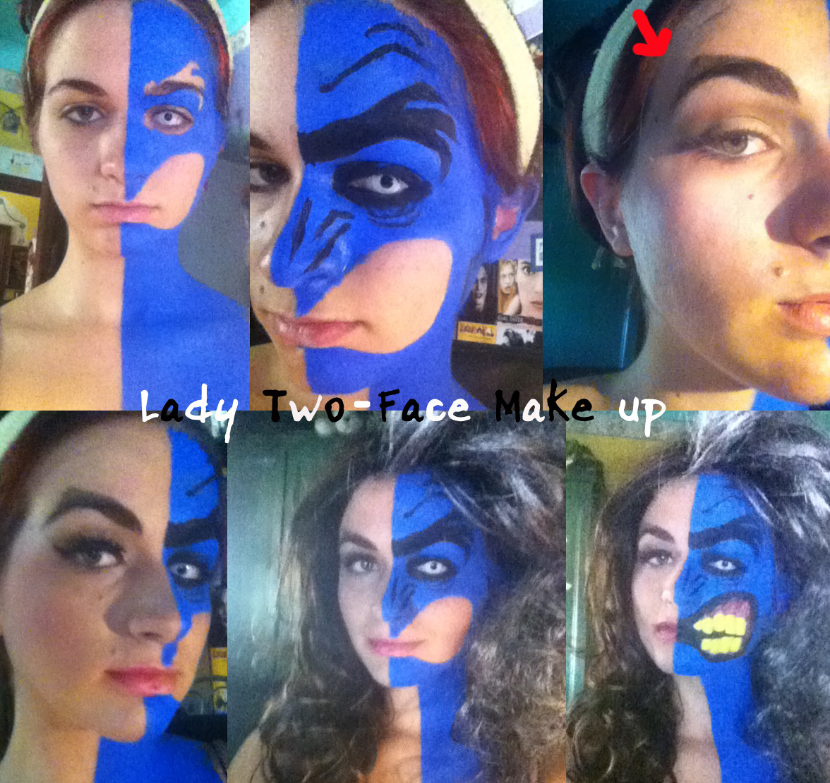 La normale vita di una teenager...: Lady Two-face alla sfilata