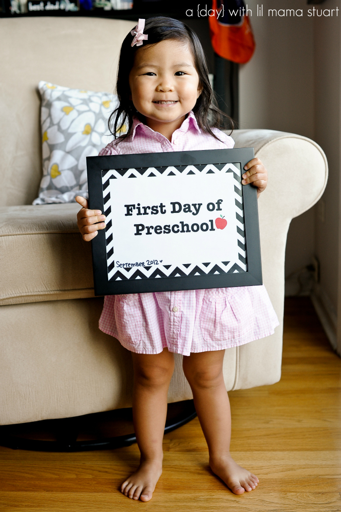 a {day} with lil mama stuart: First Day