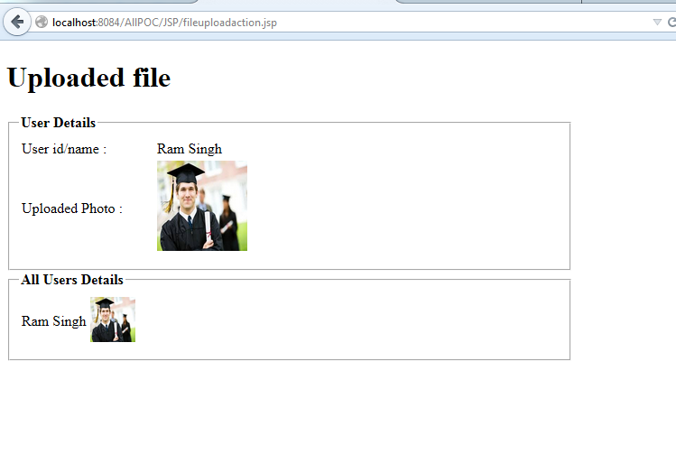 How to upload a file at server and store path in database in java ...