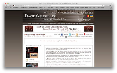 David Galison, P.C. Law Blog: Traffic Ticket - Speeding Ticket - Stop ...