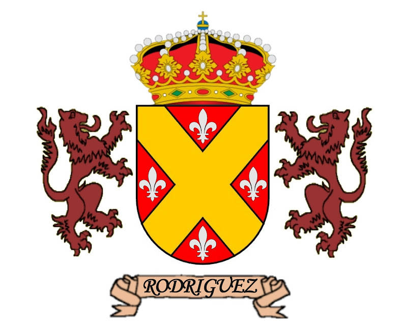 Apellidos y Escudos: Rodríguez
