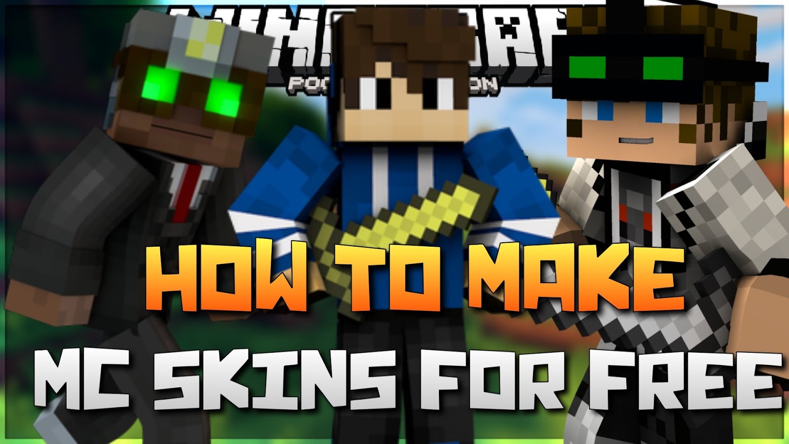 How to make MCPE Skins for free? ~ MCPE Skins