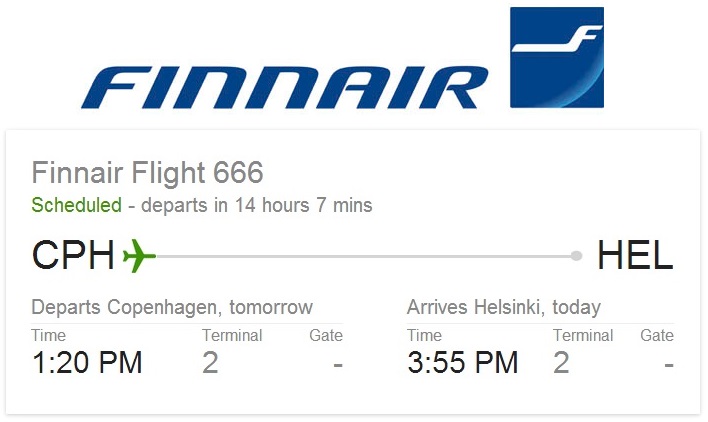 Lemon Harangue Pie: Would you board Flight 666 to HEL on Friday the 13th?