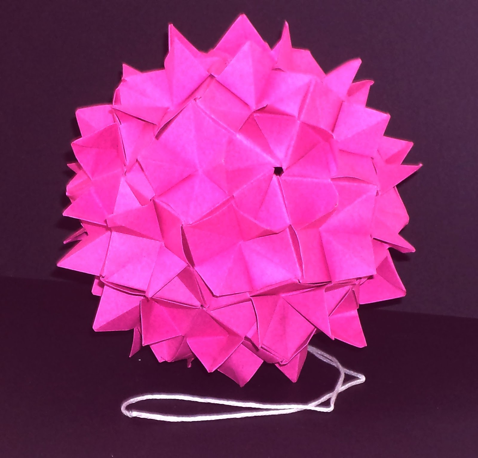 Origami Hobby: Queen's Crown Kusudama