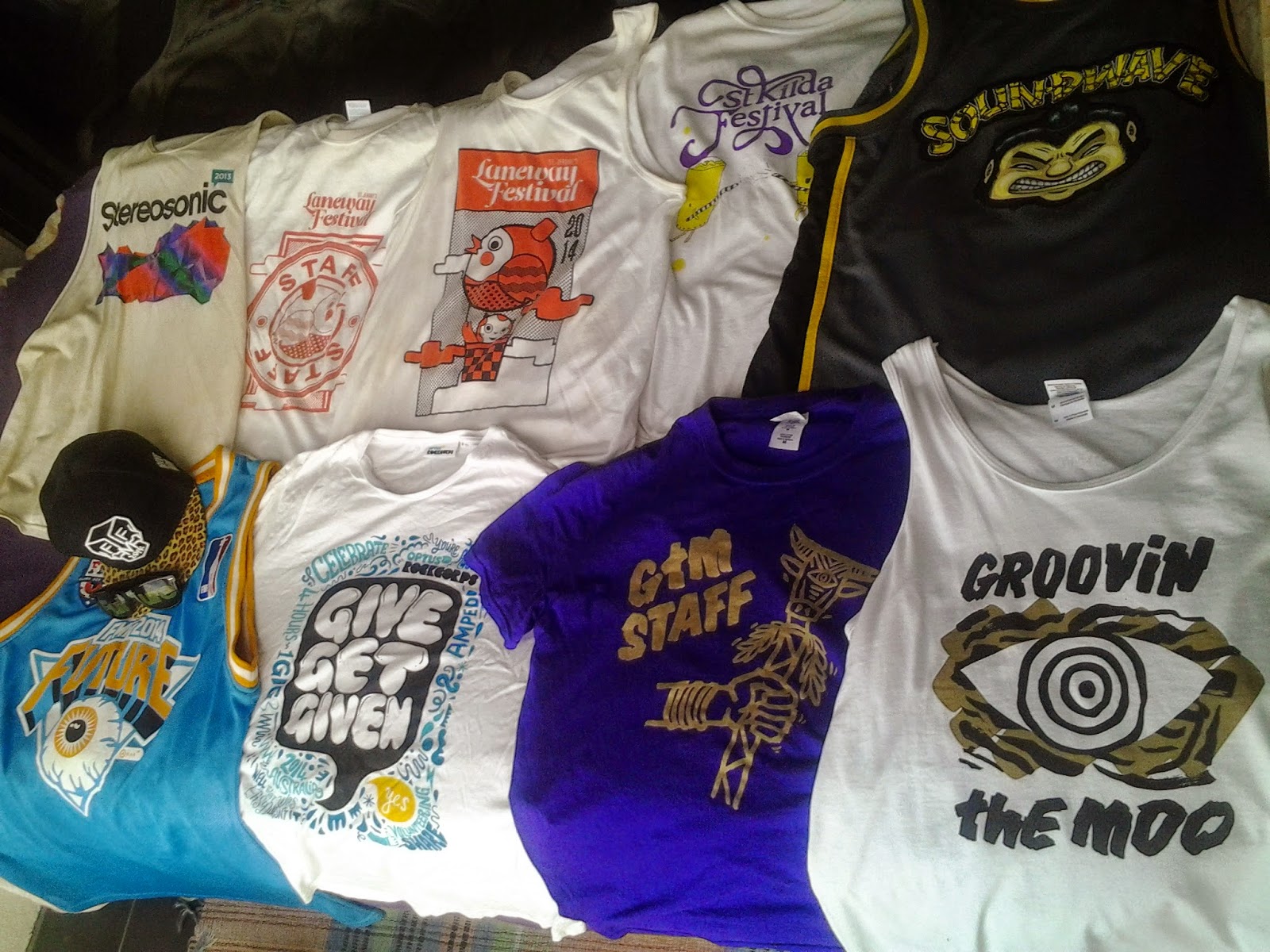 New Music Upfront: My Festival Merch And What It All Means