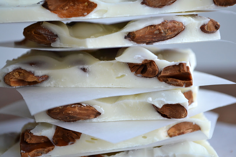 White Toasted Almond Bark with Sea Salt | The View from Great Island