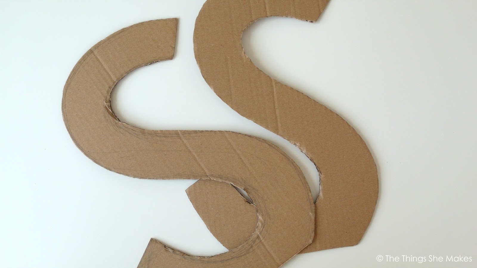 Large Letters | The Things She Makes