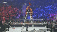 Ladder Match ♔ Explosive Wrestling Gifs